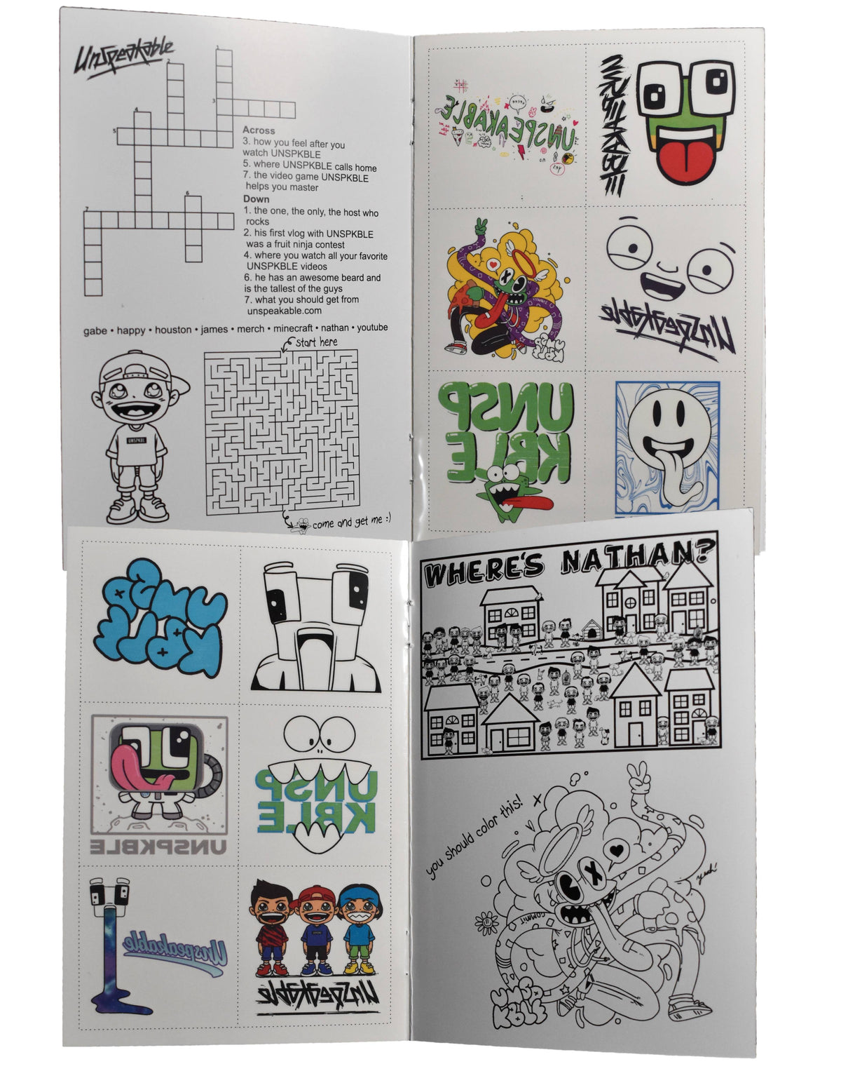 MERCH – Unspeakable