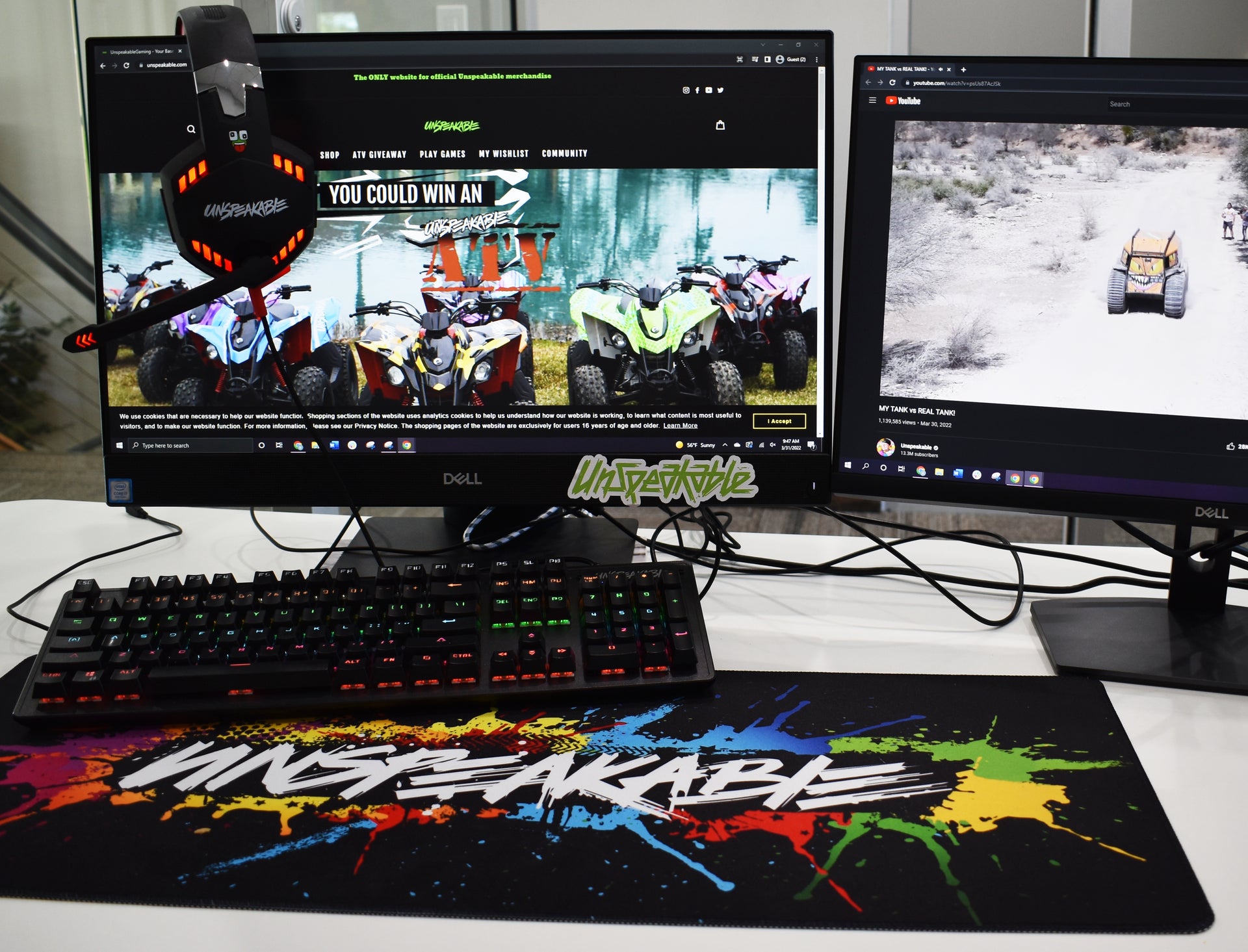 COOL STUFF – Unspeakable